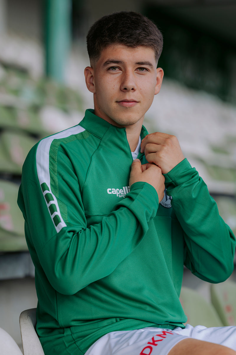 Capelli Trainingspulli 1/4 Zip Top 25|26 – VfB Lübeck Fanshop